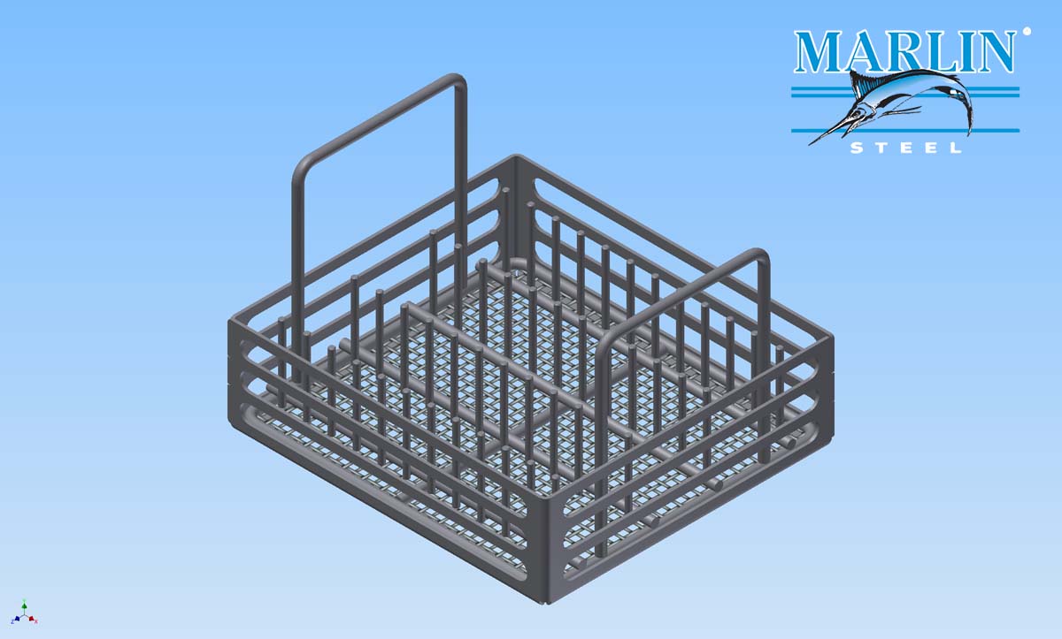 Mesh Baskets | Steel Wire Baskets | Marlin Steel