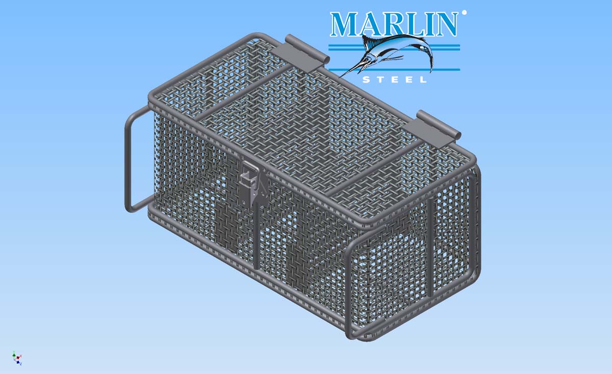 Mesh Baskets | Steel Wire Baskets | Marlin Steel