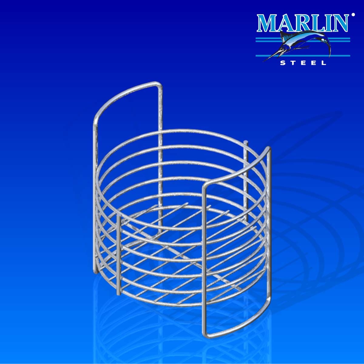 Round Wire Baskets | Custom Round Baskets | Marlin Steel