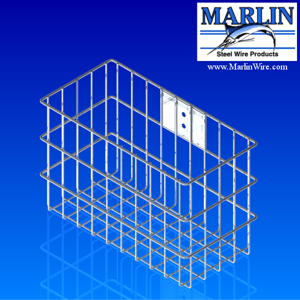 Custom Manufactured Metal Baskets that Mount