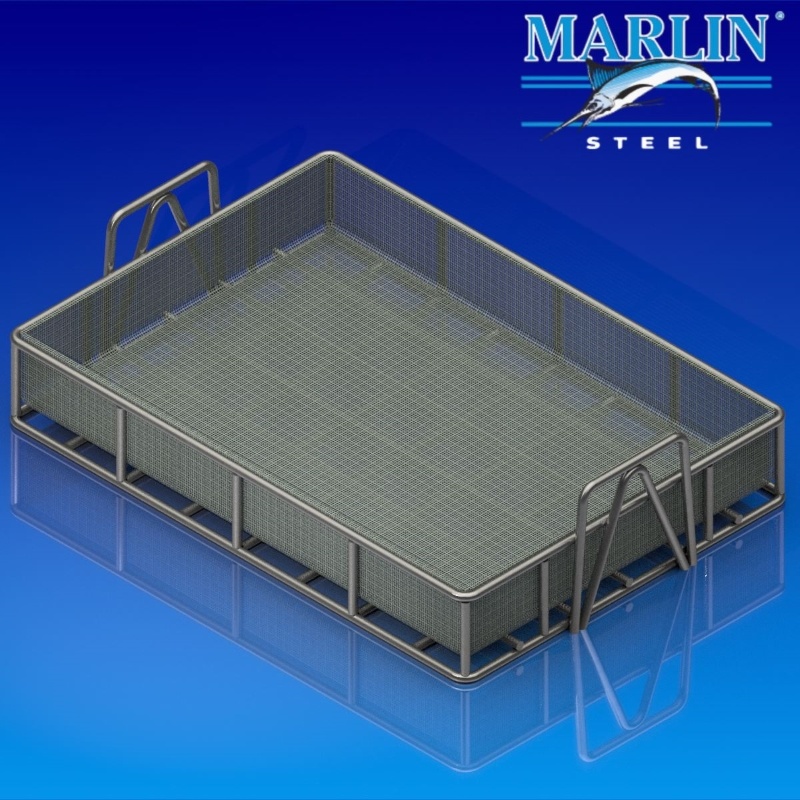 Mesh Baskets | Steel Wire Baskets | Marlin Steel