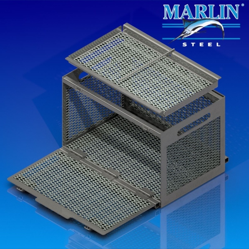 Mesh Baskets | Steel Wire Baskets | Marlin Steel