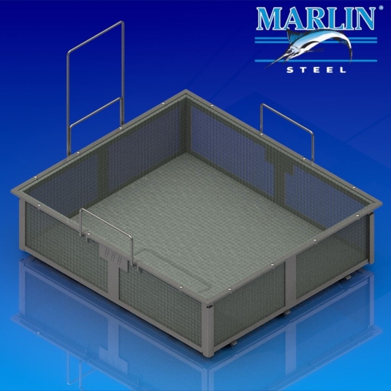 Mesh Baskets | Steel Wire Baskets | Marlin Steel