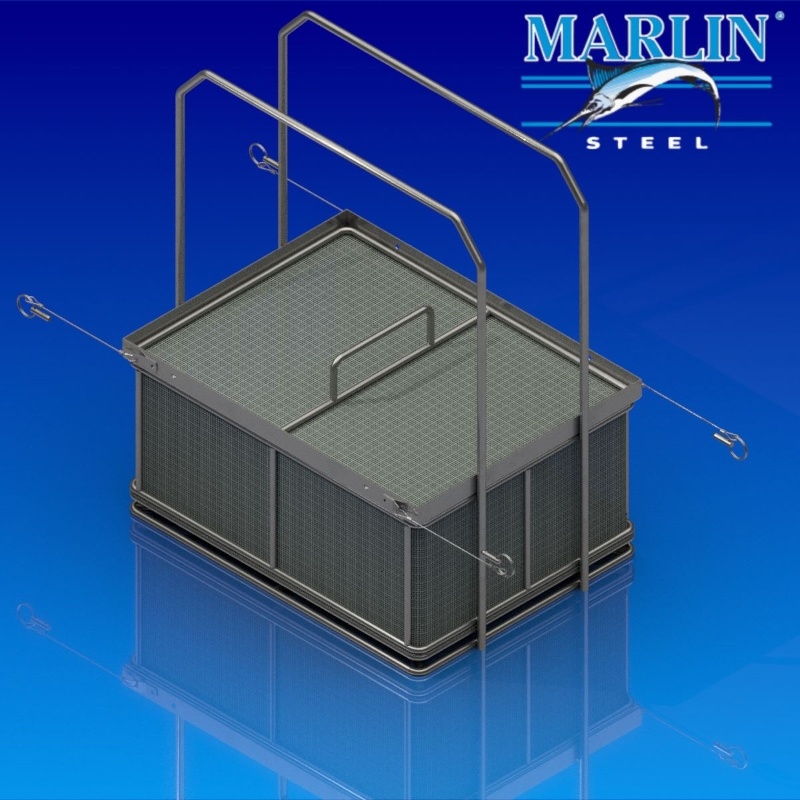 Mesh Baskets | Steel Wire Baskets | Marlin Steel