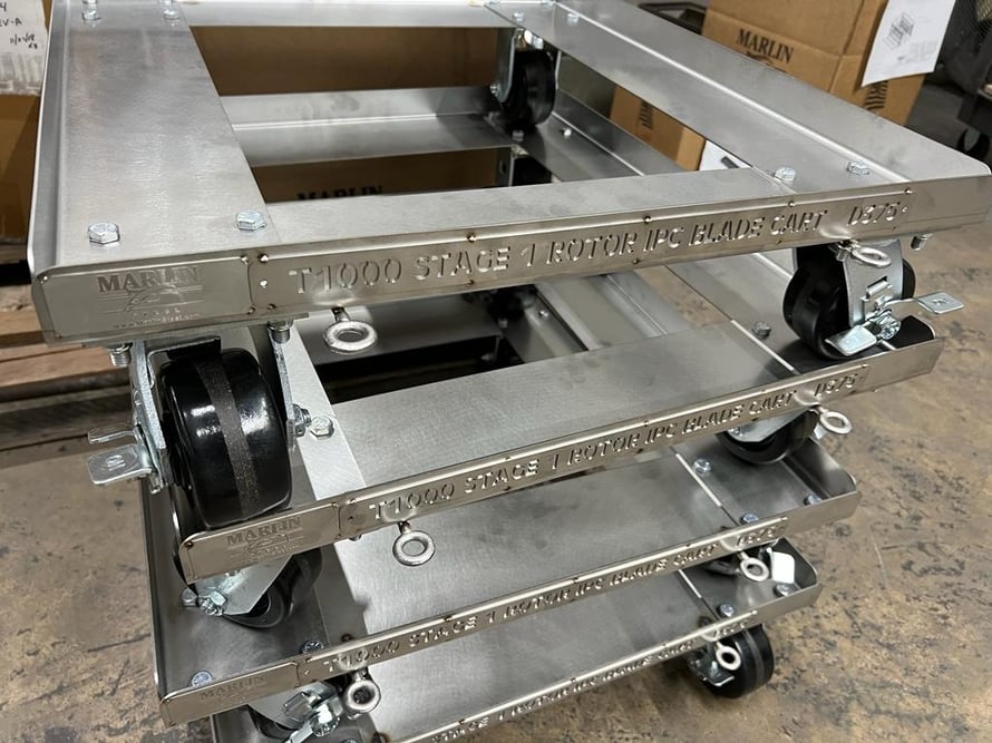 Using Metal Vane Baskets to Clean Aviation Blades