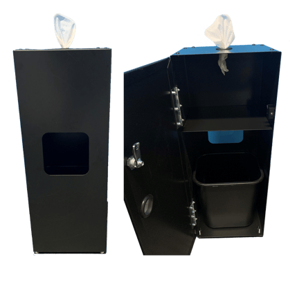 Hand Sanitizer Wipes, Stands, Dispensers, & PPE | Marlin Steel
