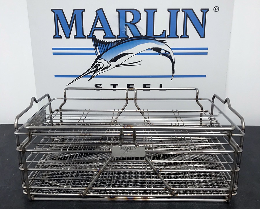 Aviation Blade and Vane Baskets | Marlin Steel